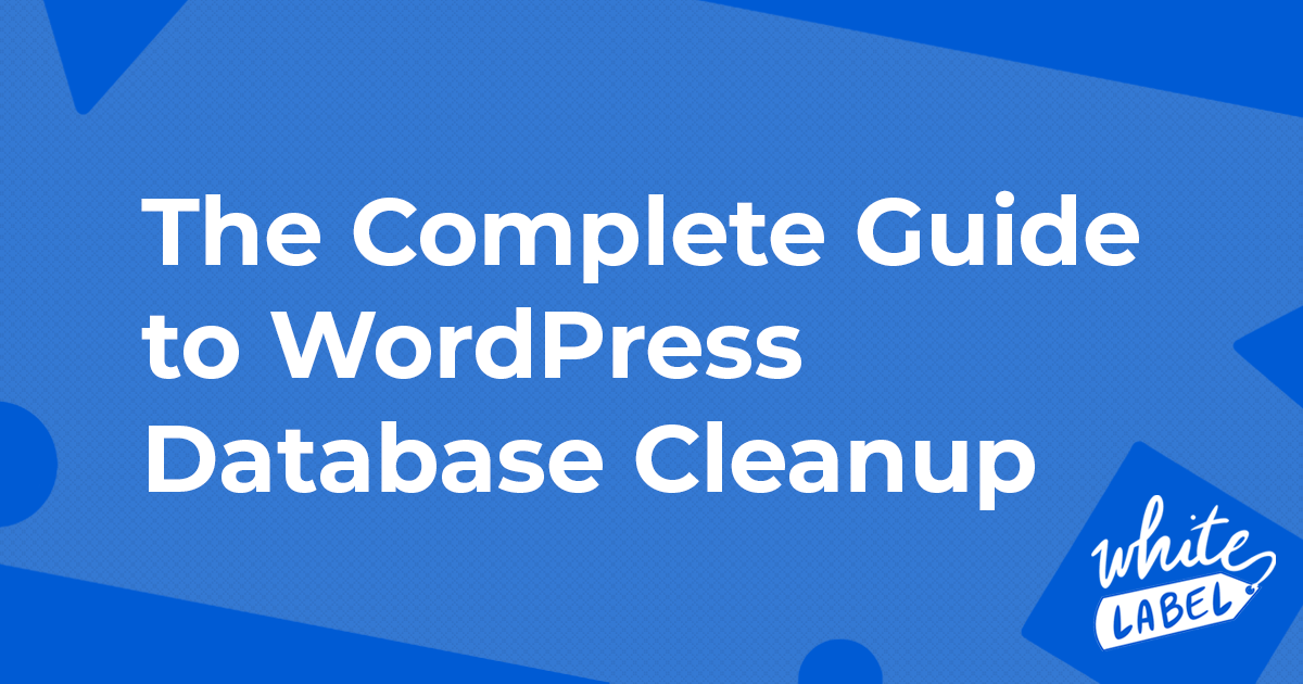 The Complete Guide to WordPress Database Cleanup